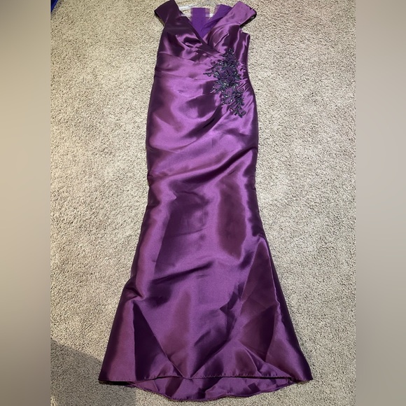 Dresses | Brand New Mother Of The Bride Dress Mgny By Morilee Eggplant ...